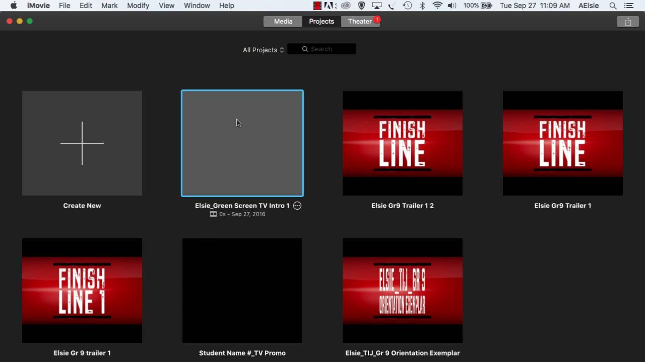 01 iMovie Project Setup and Content Import - YouTube