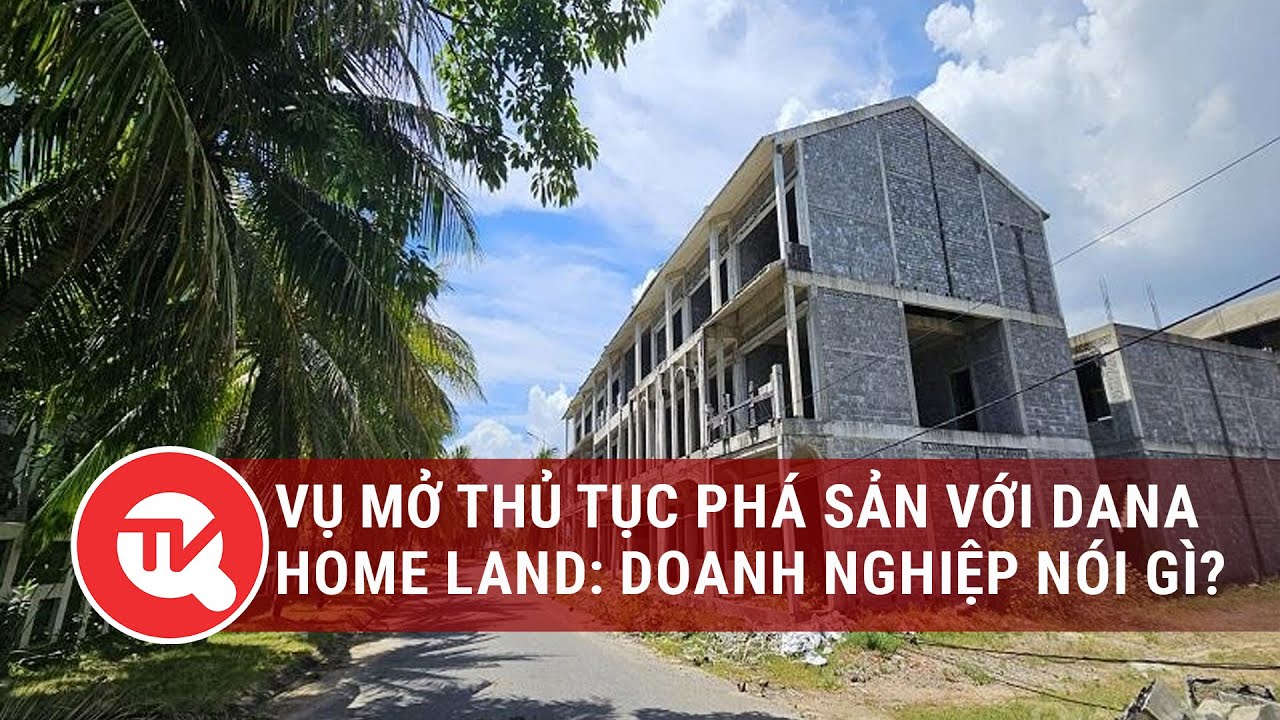 Vụ mở thủ tục phá sản với Dana Home Land: Doanh nghiệp nói gì? | Truyền ...