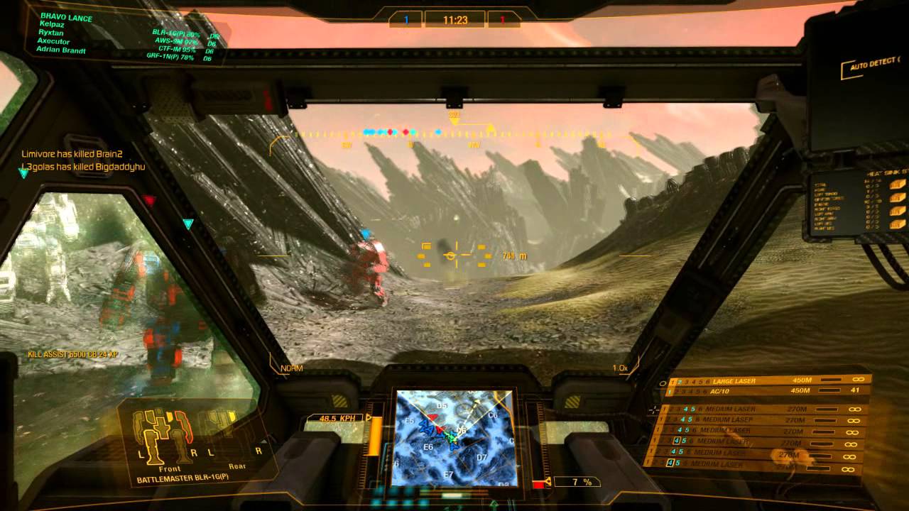 Kelpaz plays MWO: E23 [Phoenix Pack] Battlemaster - YouTube