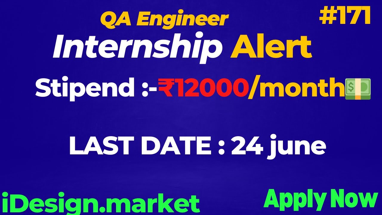 QA Engineer Internship | #interview #internship #college #clglifestyle #clg #job #jobs # ...