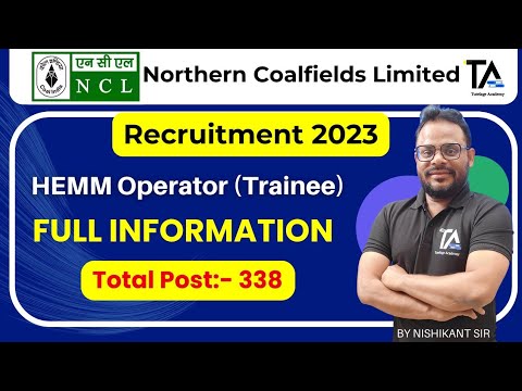 NCL Recruitment 2023 for HEMM Operator Trainee Full information by ...