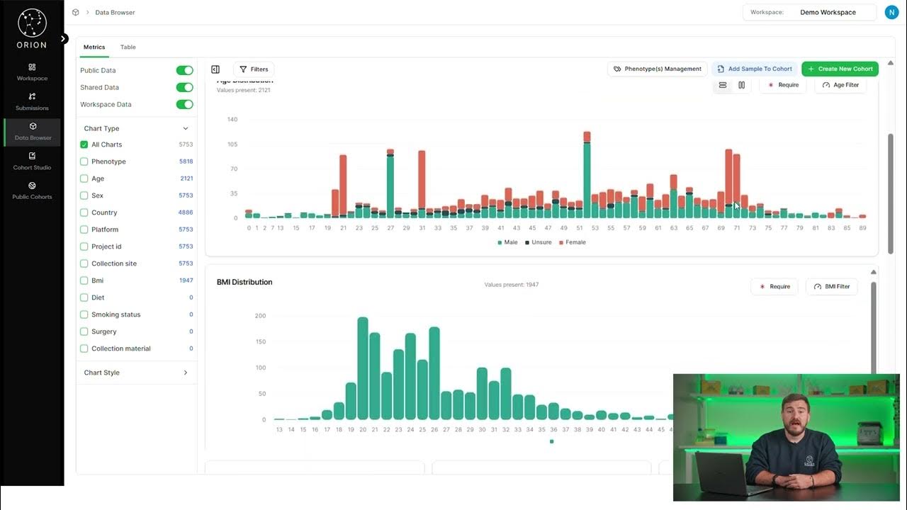 Orion Database Tutorial - YouTube
