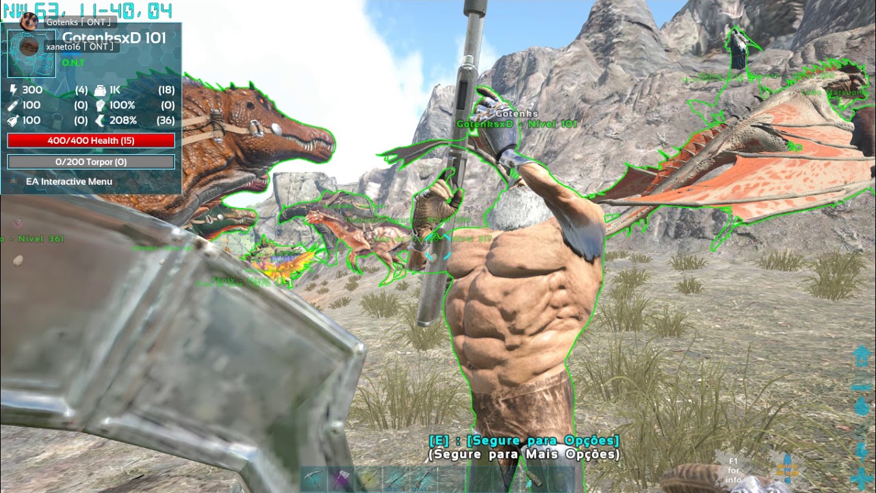 Como Domar Um Acro (Ark Survival Evolved Part1) - YouTube