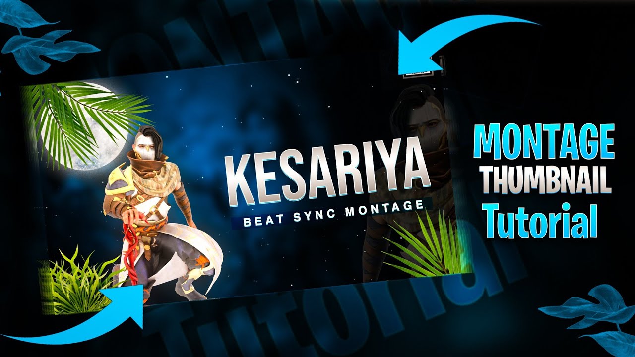 Next Level 🔥 BGMI Montage Thumbnail |Tutorial on Android | How to Make ...