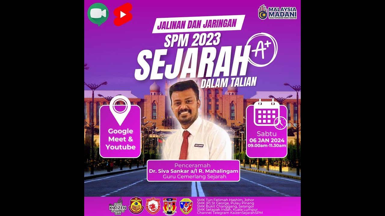 JALINAN DAN JARINGAN SPM 2023 SEJARAH A+ - YouTube
