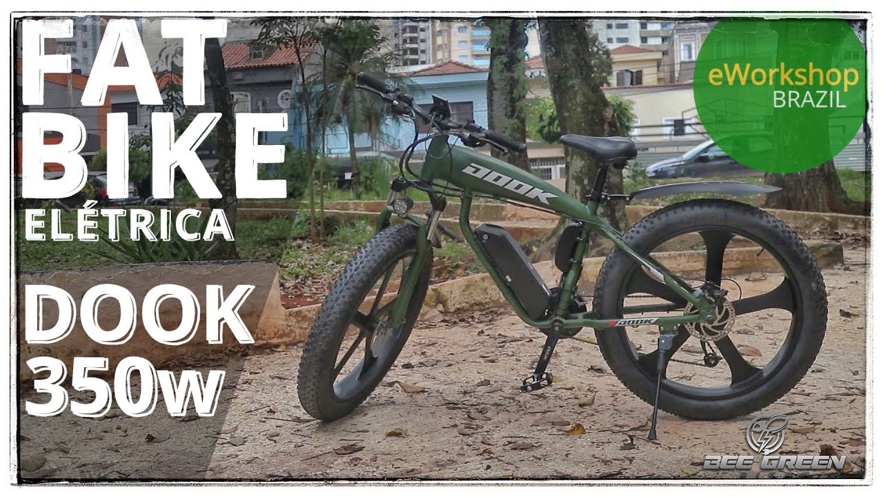 Bike Elétrica Dook Fat eBike da BeeGreen - YouTube