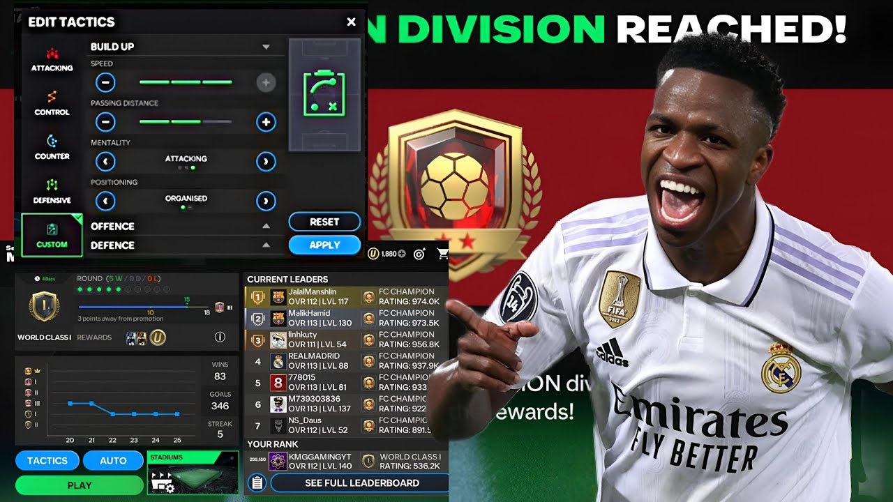 fc mobile manager mode tactics 433 holding | FA FC 25 | ea fc mobile ...