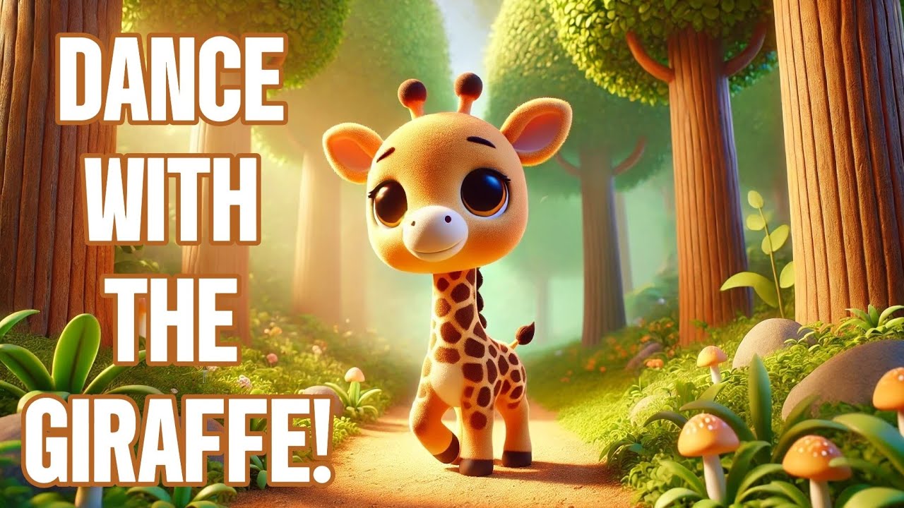 Happy Giraffe Dance Song for Kids | Fun and Playful Music Video - YouTube