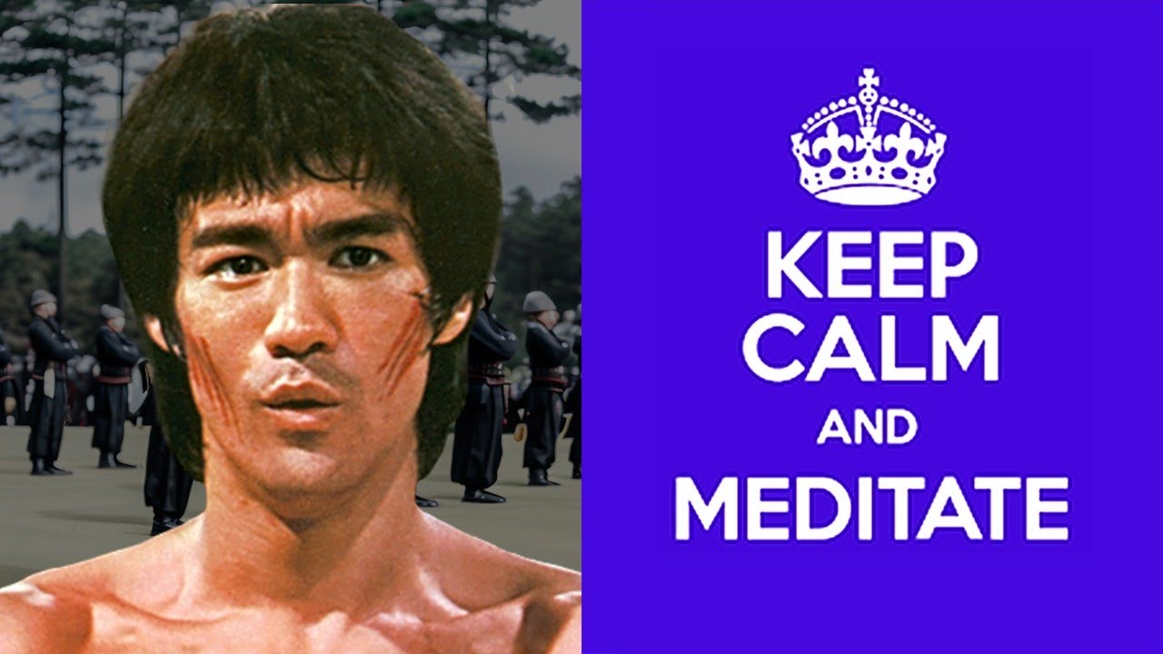 BRUCE LEE STANDING MEDITATION with Quotes - YouTube