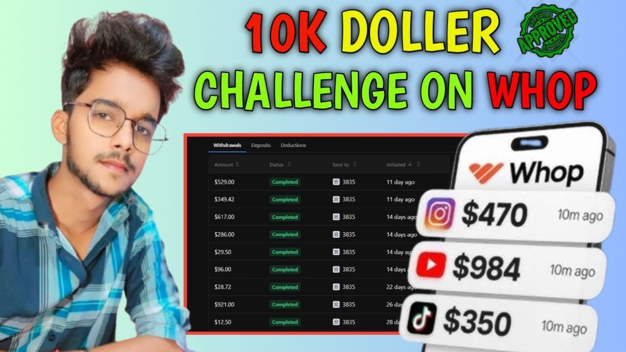 10k Doller challenge whop clipping | whop clipping live | - YouTube