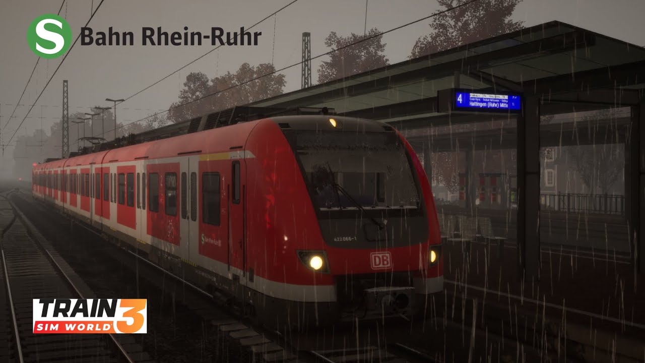 Parallelfahrt : S3 nach Hattingen Mitte [BR 422] - (1 von 3) | Train ...