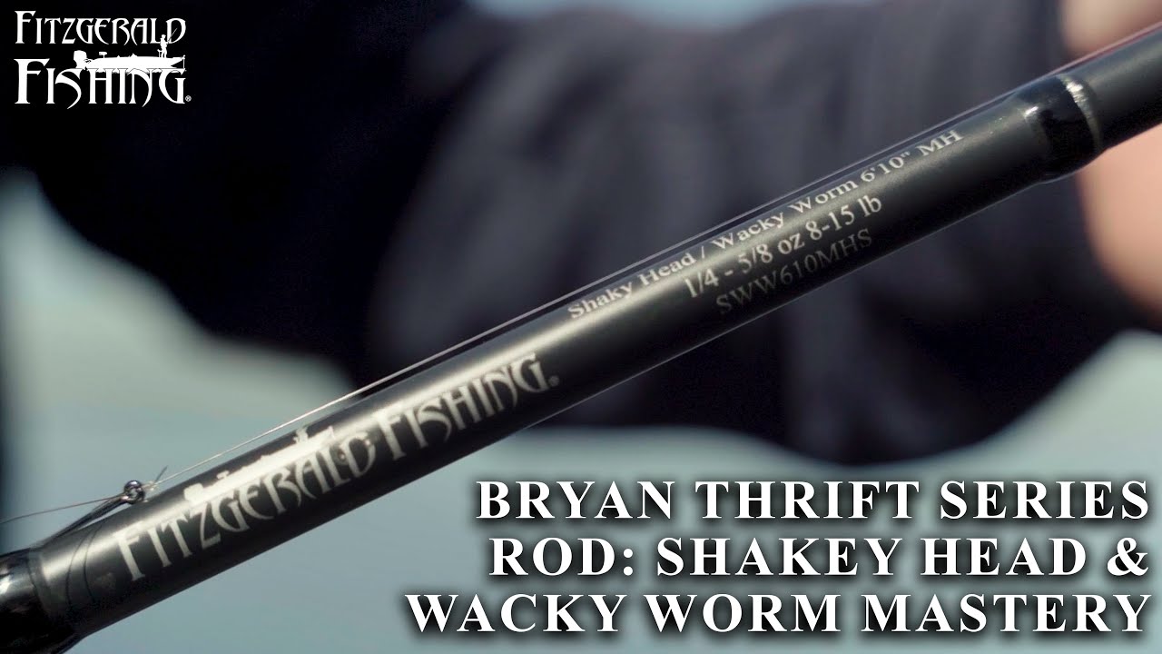 Bryan Thrift Series Rod: Shakey Head & Wacky Worm Mastery | Fitzgerald ...