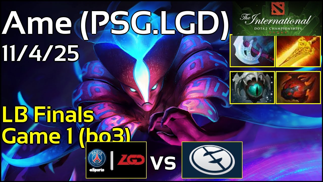 TI8: PSG.LGD.Ame - TI8 Main Event - LB Finals - TI 2018 - Spectre - YouTube