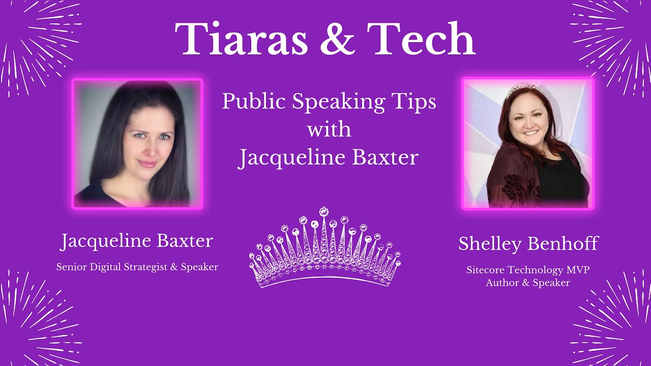 Public Speaking Tips with Jacqueline Baxter - YouTube