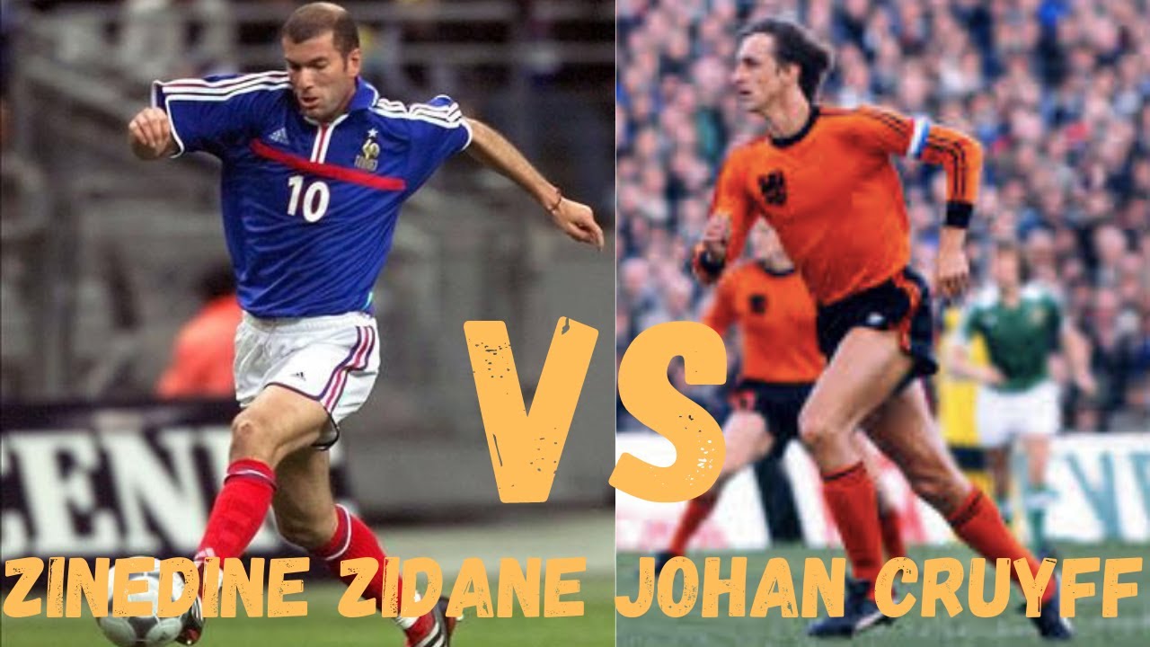 Zinedine Zidane VS Johan Cruyff - YouTube