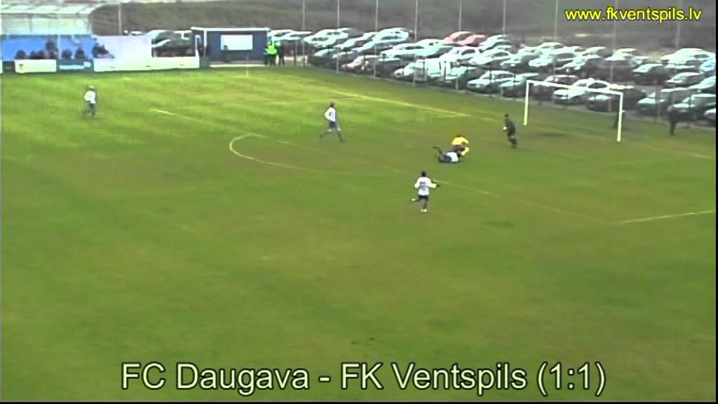 30.10.11 FC Daugava - FK Ventspils (1:1) - YouTube