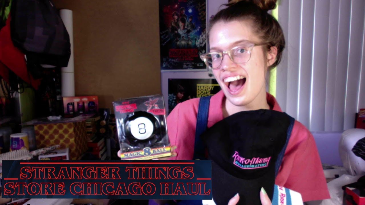 Stranger Things Store Chicago Haul 3 - YouTube