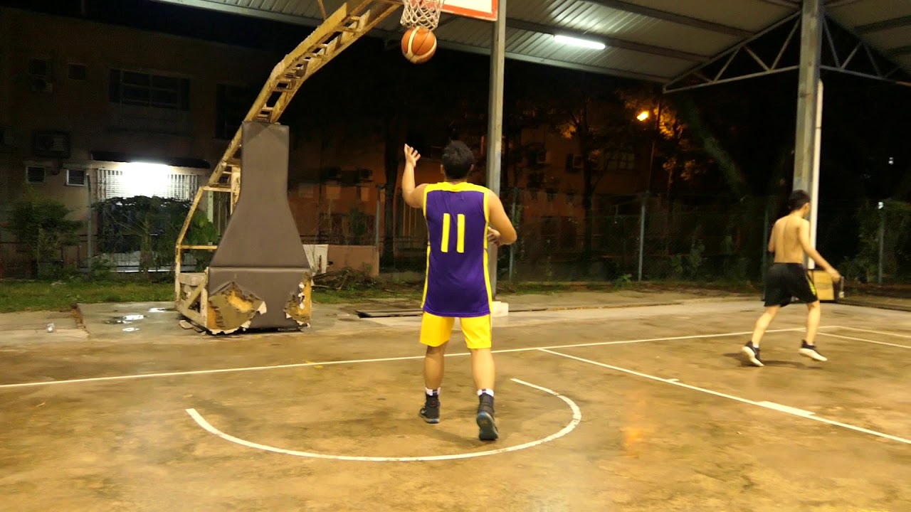 Opposite side Baseline Layups - YouTube