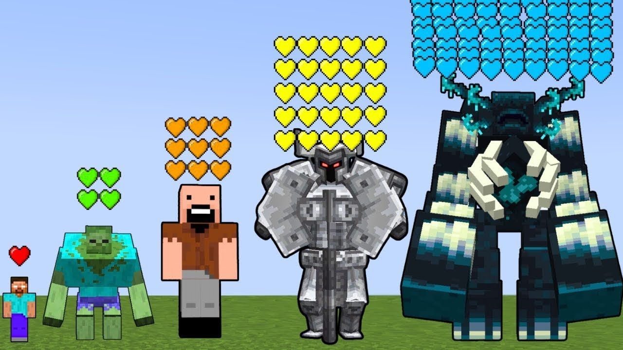 ICH TESTE die STÄRKSTEN BOSS MONSTER in Minecraft - YouTube