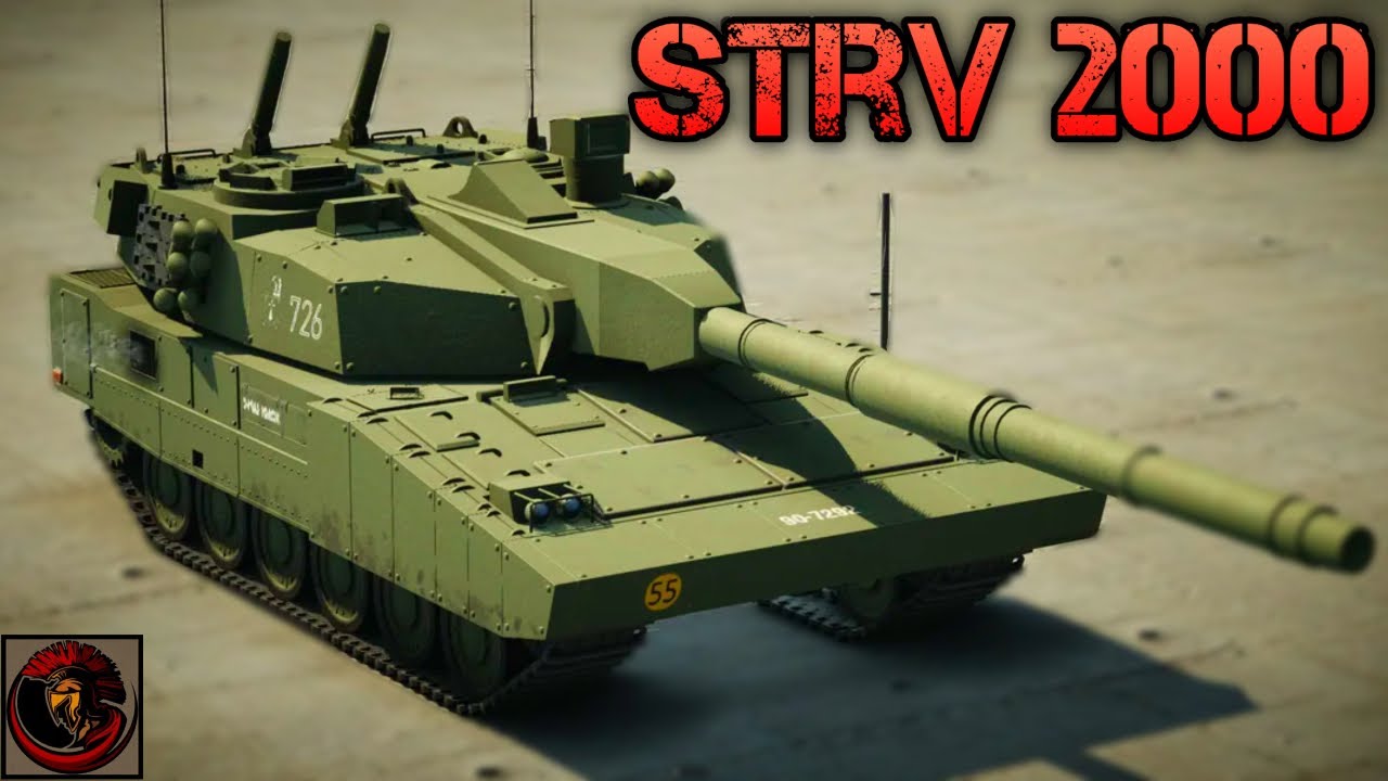 The Stridsvagn 2000 Main Battle Tank | NEVER REALIZED SUPERTANK! - YouTube