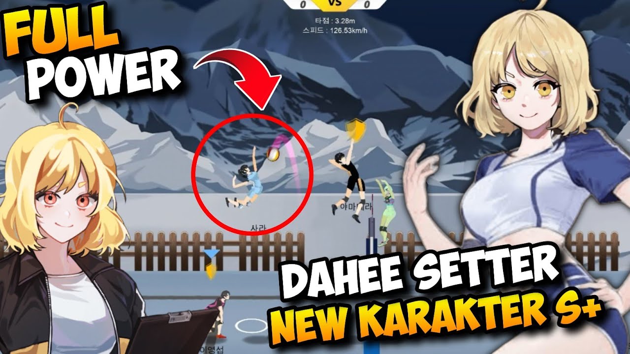 Apakah Dahee Akan Menjadi Karakter S+ Terbaru! The Spike Vollyball Cross - YouTube