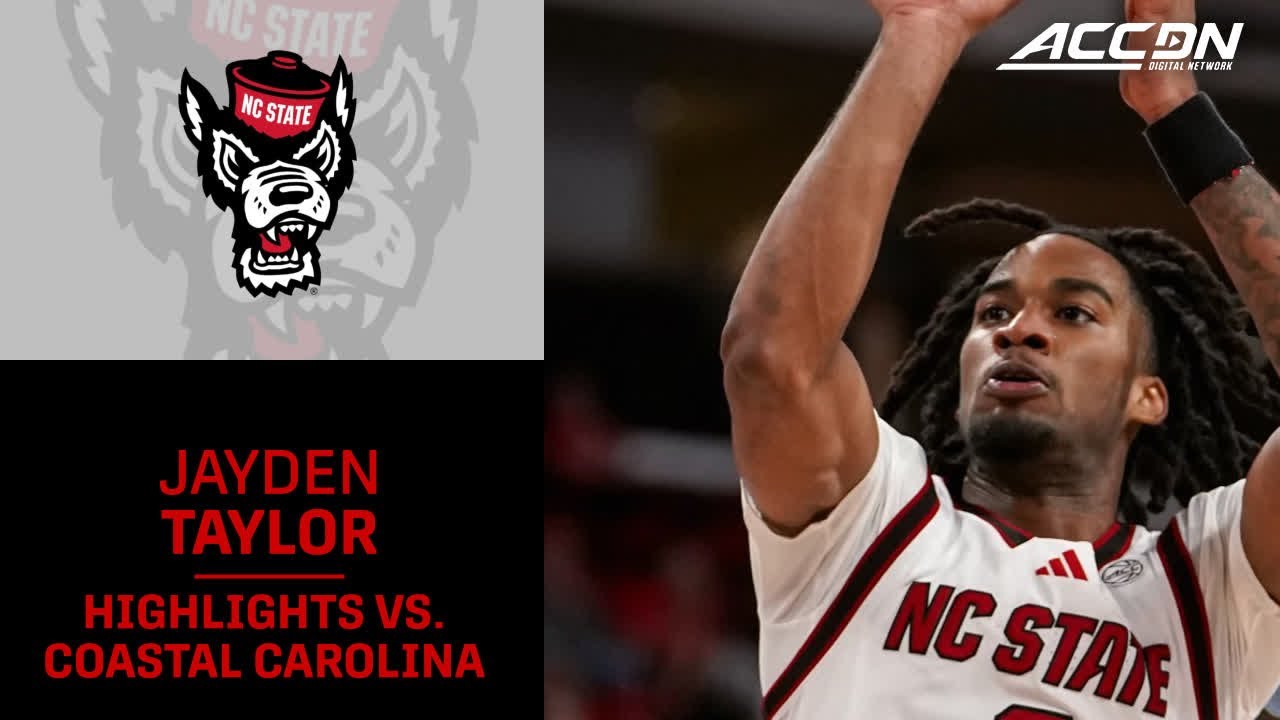 NC State's Jayden Taylor Leads Pack To A Win - YouTube