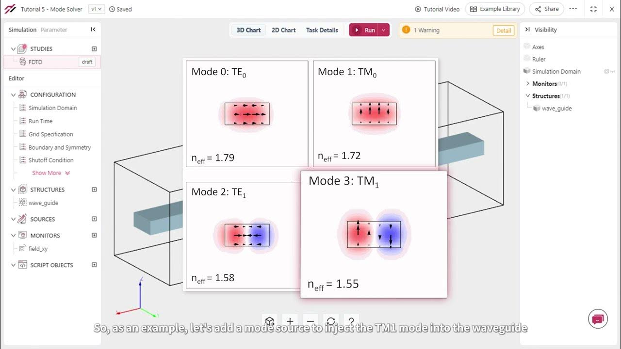 Tidy3D Tutorial 5: Mode Solver in FDTD Simulations - YouTube