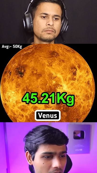 How Much Do You Weigh On Different Planets By Devil Reaction#short ...