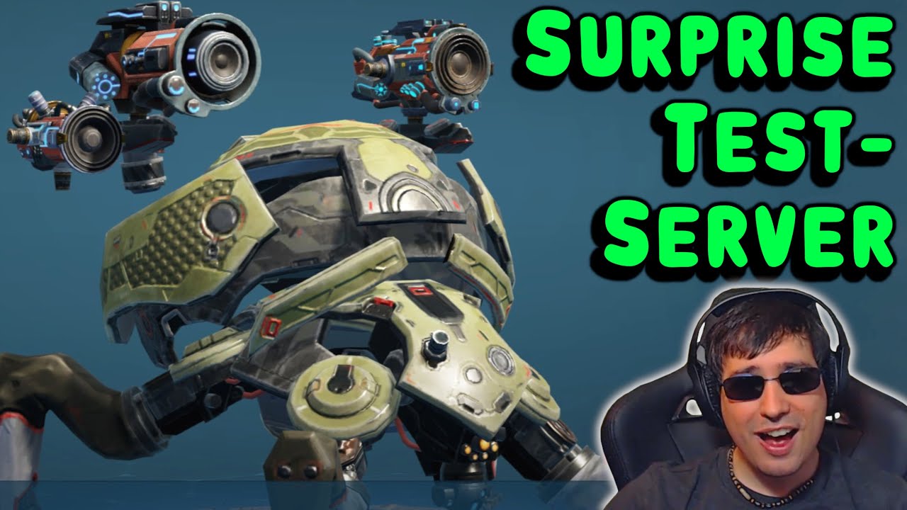 Test Server on Wednesday? All War Robots News Summarized Gameplay WR ...
