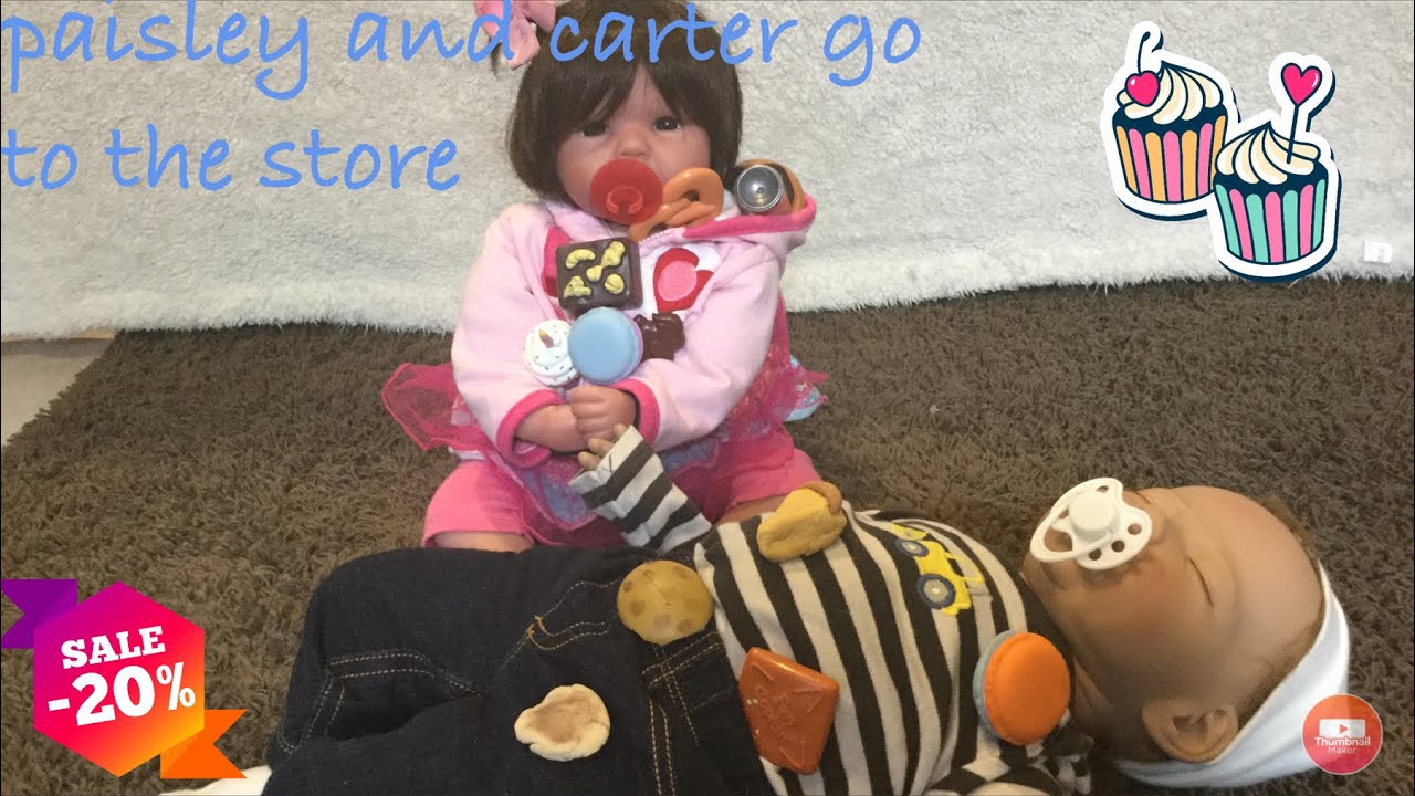 going shopping with paisley and carter - YouTube