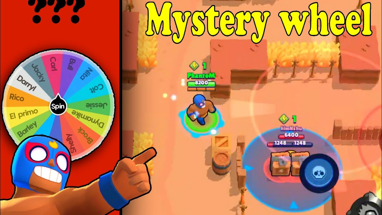 Random Mystery Wheel Brawler Challenge!!! | Brawl Stars - YouTube
