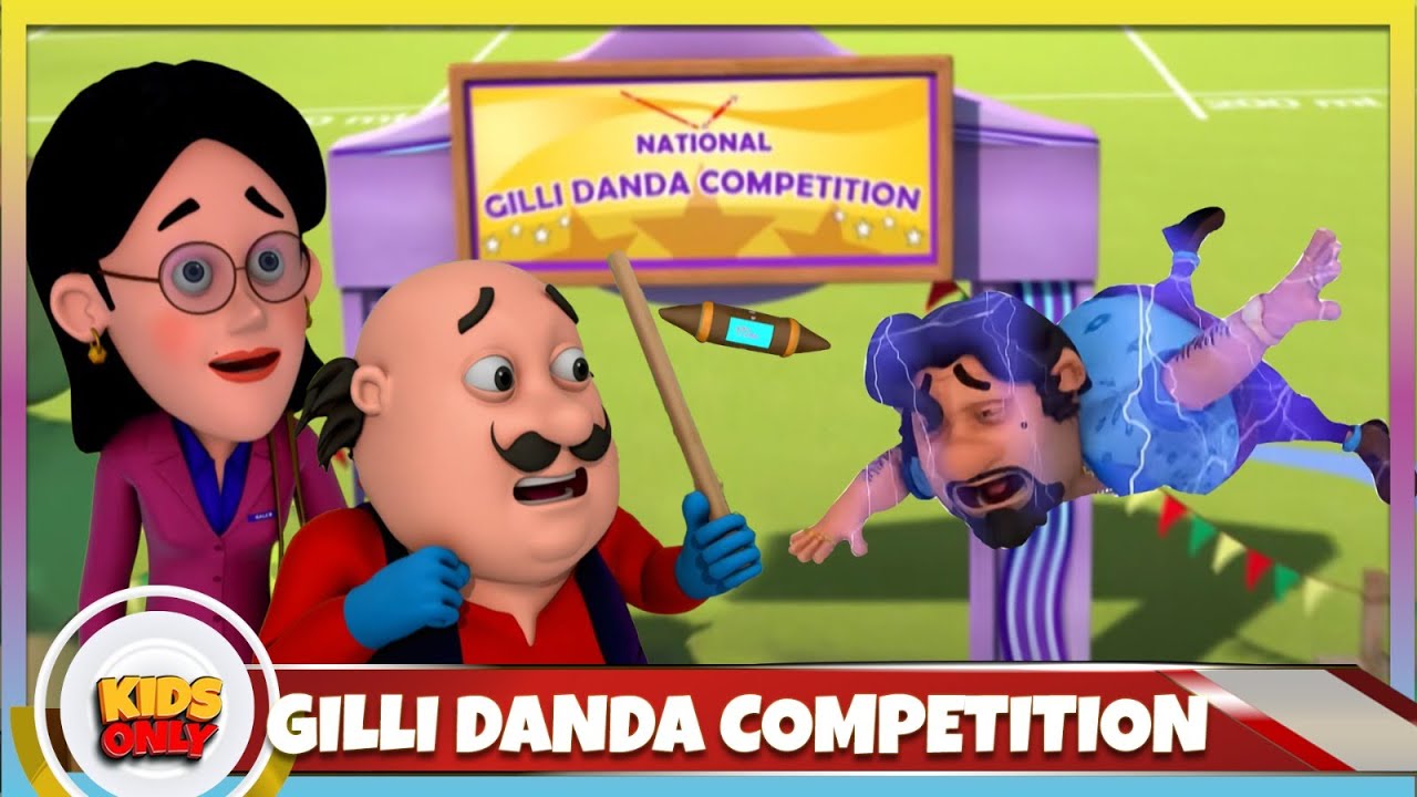 Gilli Danda Competition🏏🏆💥 | Season 5 Ep 73 | Motu Patlu Funny Hindi ...
