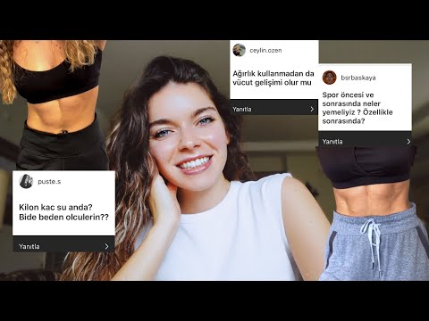 yağ yakmak & kas kazanmak için taktikler, protein tozları hakkında, spor öncesi & sonrası ne yemeli?