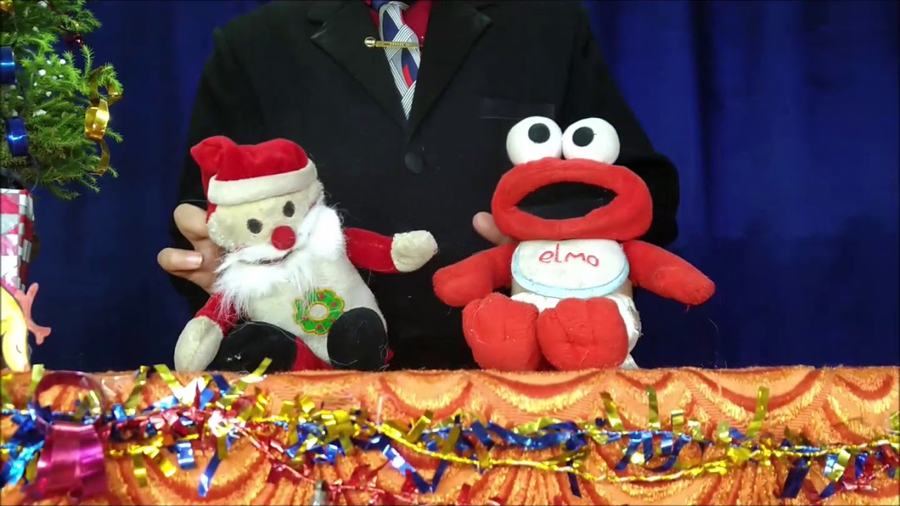 Elmo Meets Santa Claus story by Soham Yemul - YouTube