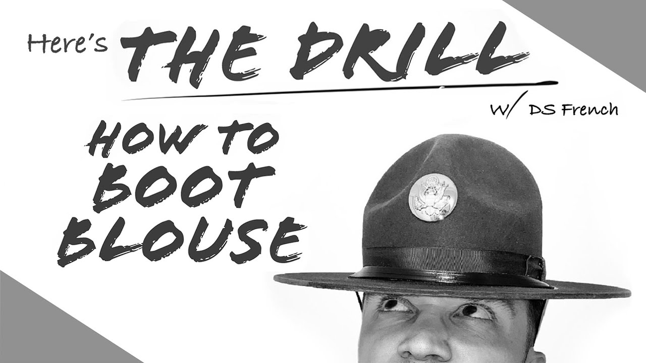 Here’s The Drill - How to Boot Blouse - YouTube