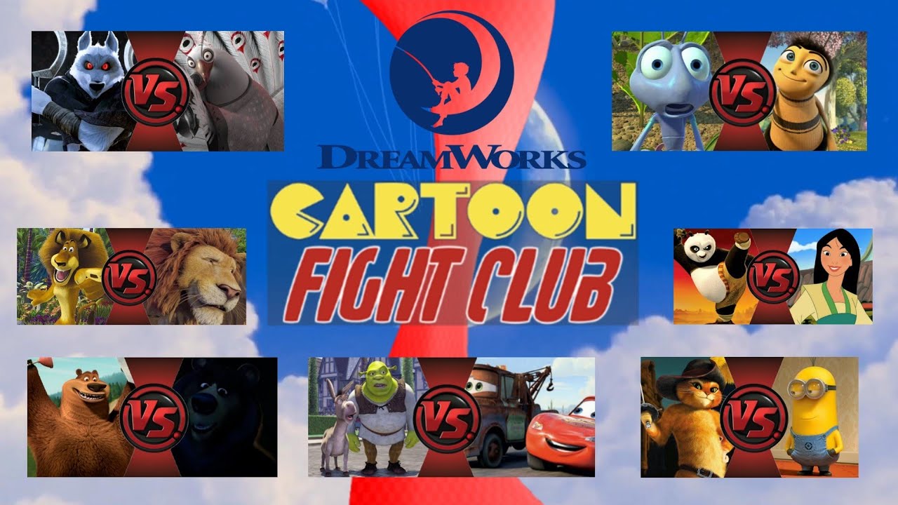 Cartoon Fight Club Match-Up Ideas For Every DreamWorks Movie I've Seen ...