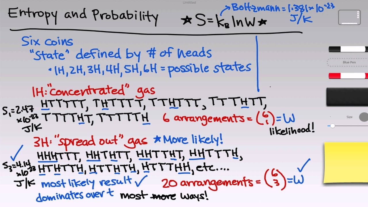Entropy and Probability | OpenStax Chemistry 2e 16.2 - YouTube