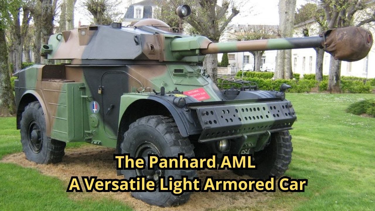 The Panhard AML A Versatile Light Armored Car - YouTube