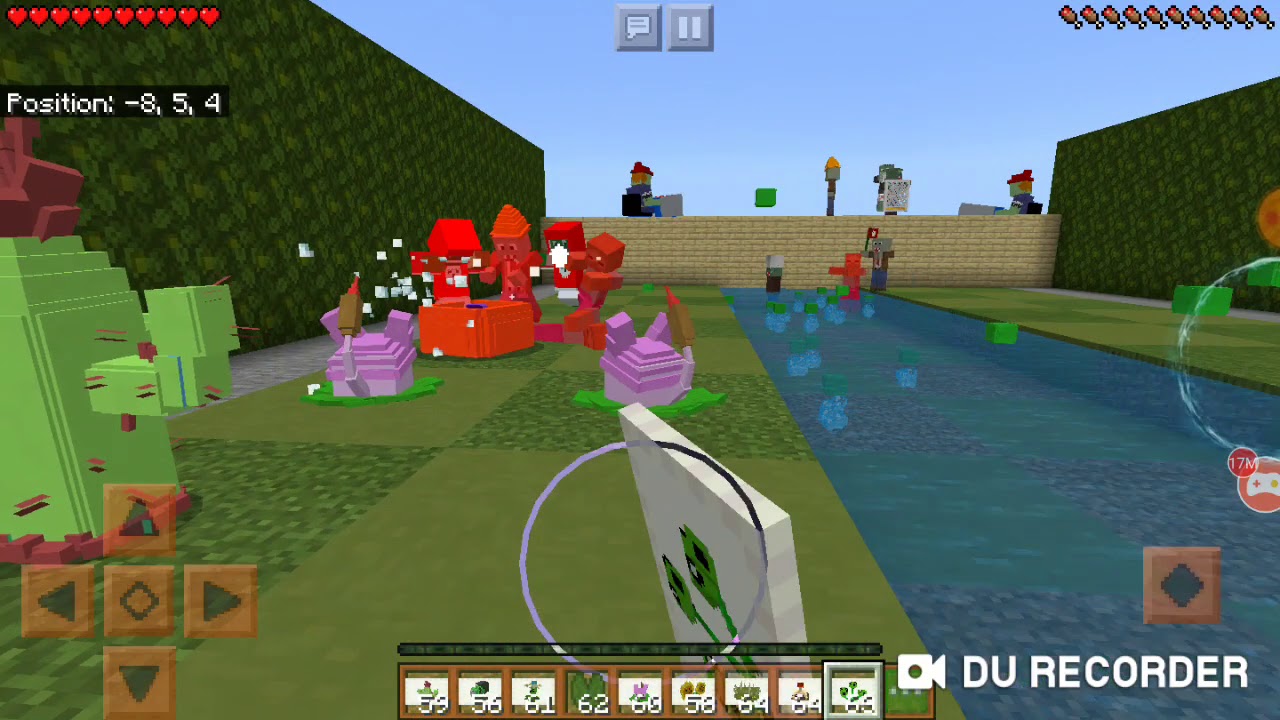 MCPE PvZ Pool Map Update - YouTube