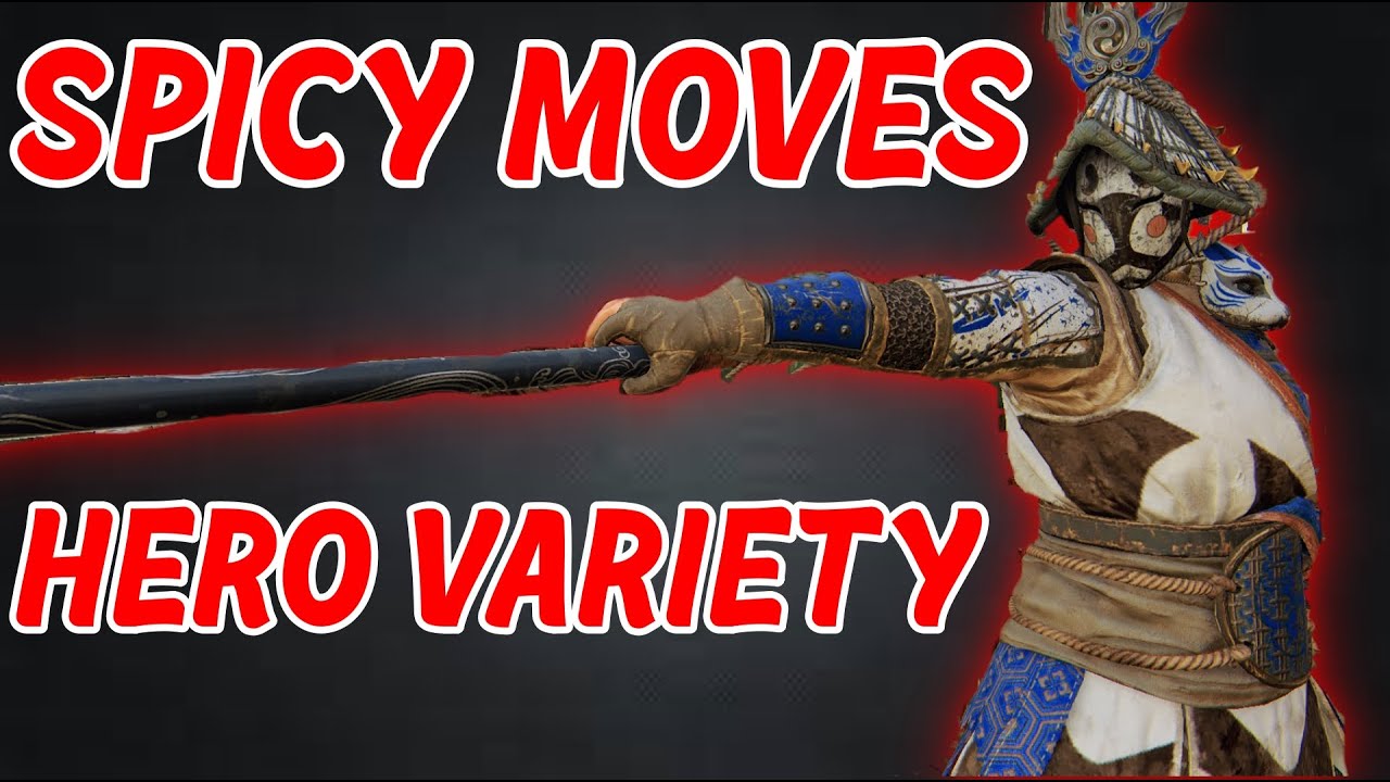 SPICY MOVES With A VARIETY OF HEROES! (For Honor) - YouTube