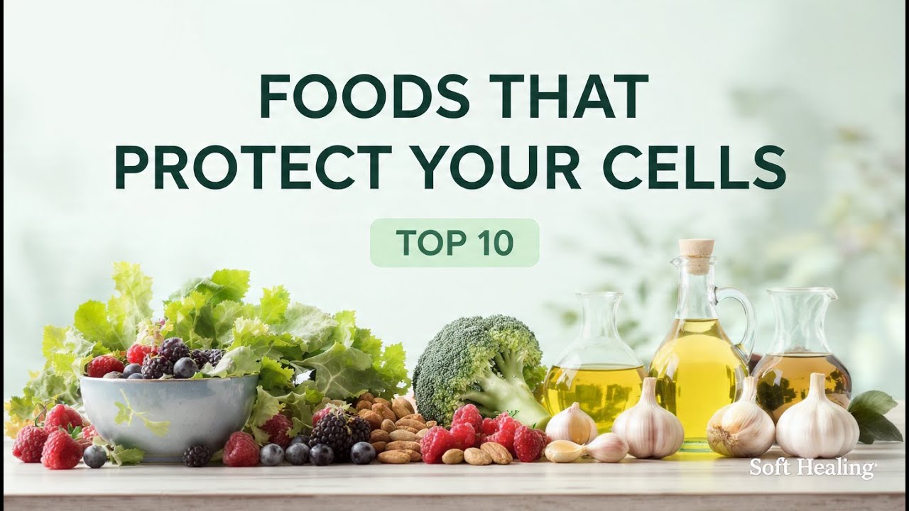 10 Foods That Support Cellular Health & Longevity– Soft Healing - YouTube