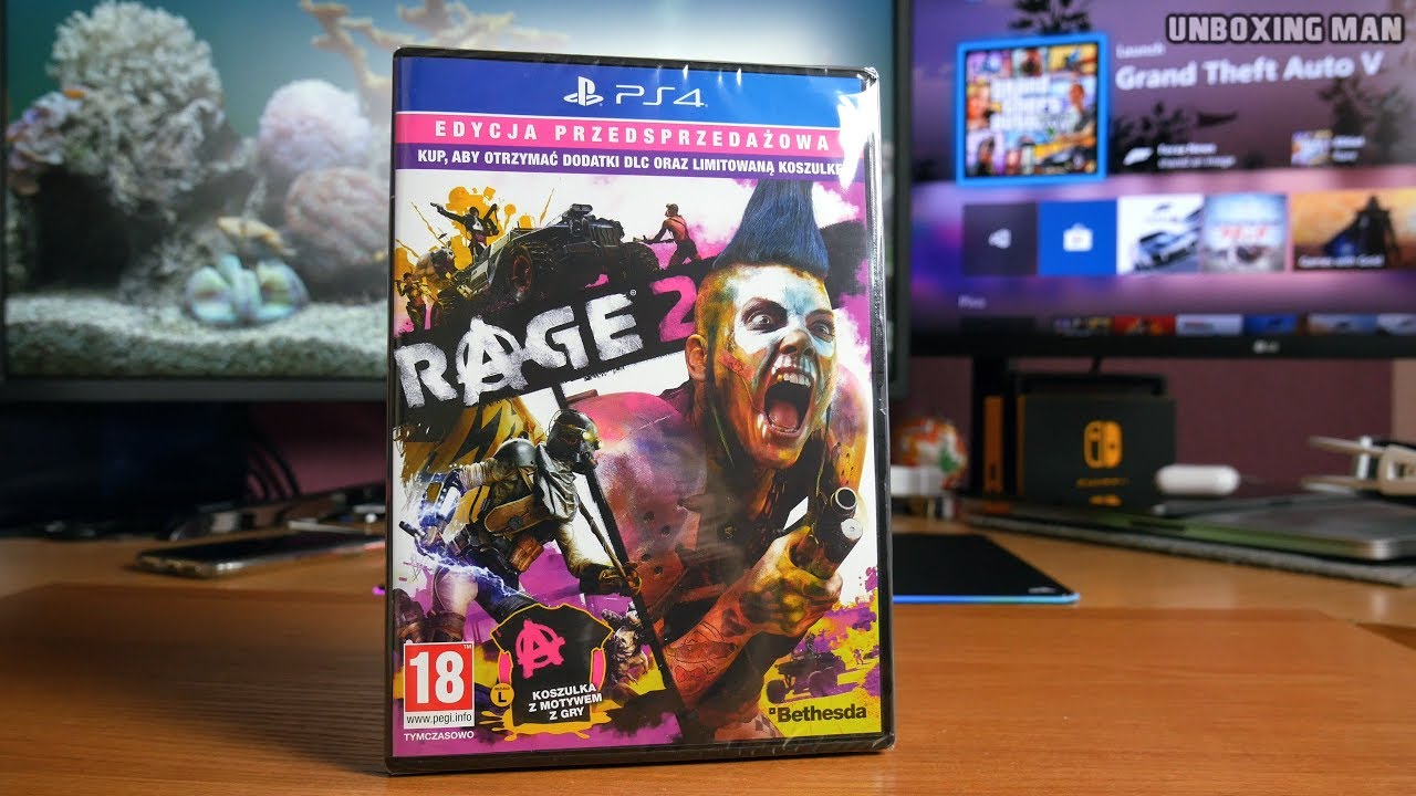 RAGE 2 Edycja Przedsprzedażowa - Unboxing PL - YouTube