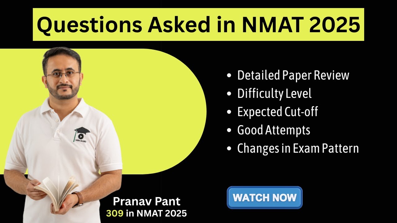 NMAT 2025 Day 1 Analysis | Detailed Paper Review, Expected Cut-off ...