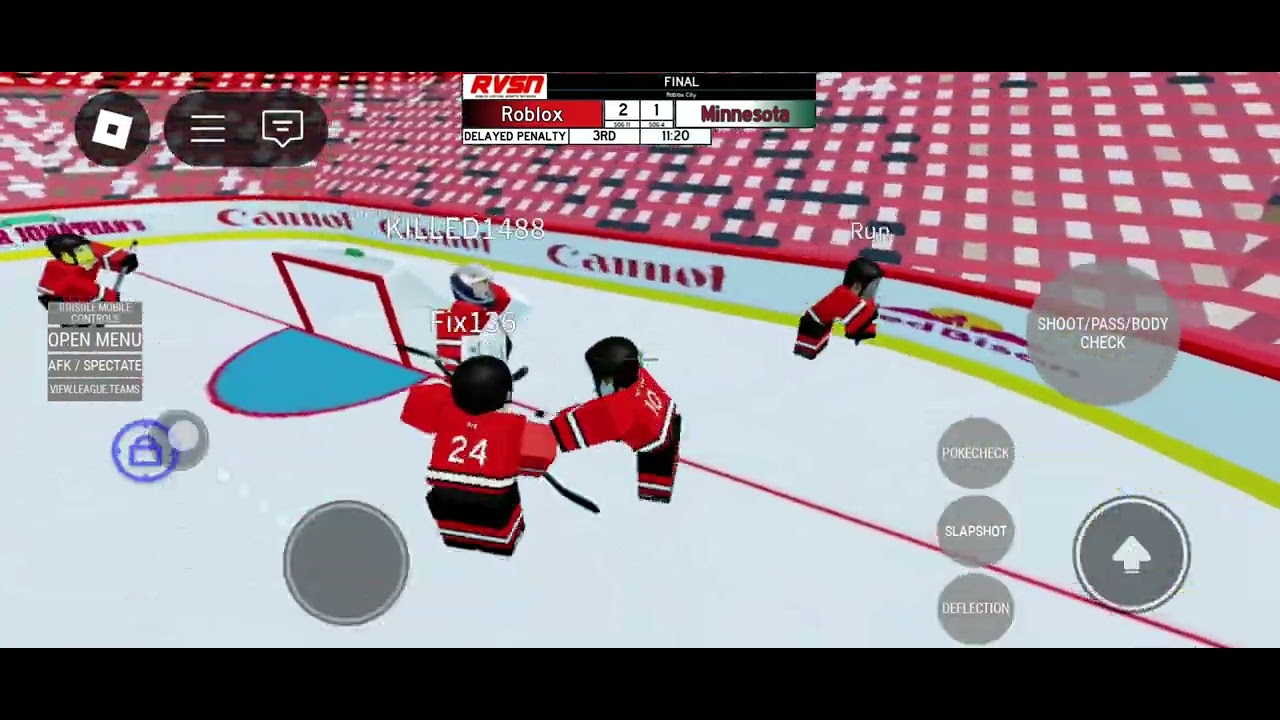 Winning Stanley Cup In Ro Hockey world tour (Roblox) - YouTube