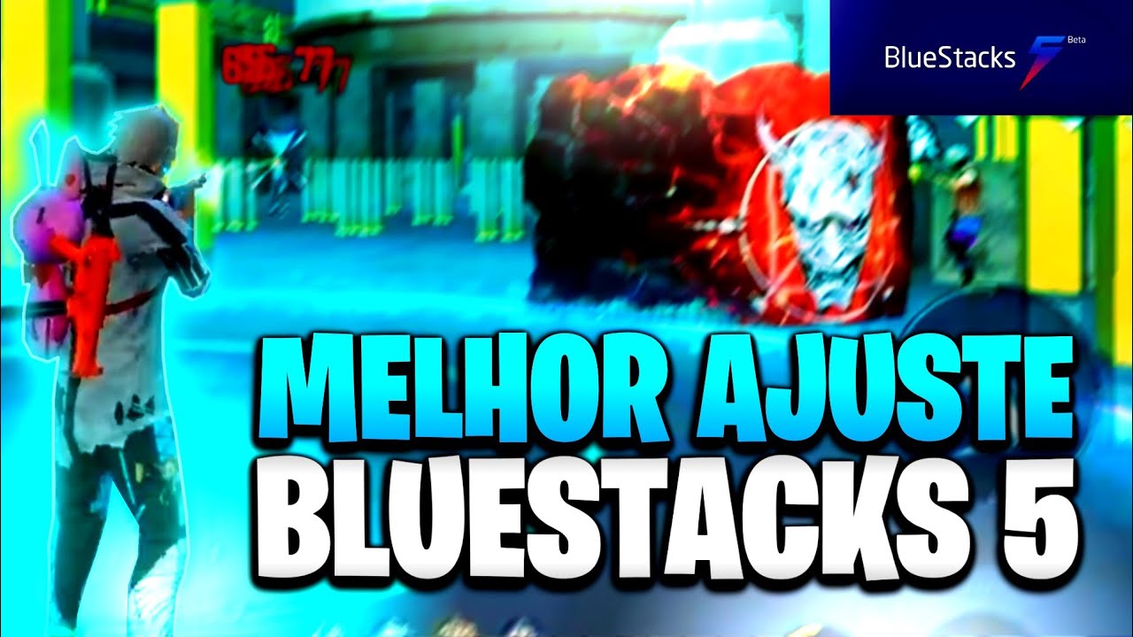 ESSE sim e O MELHOR AJUSTE para BLUESTACKS 5 (dpi, sensi e ajuste ...