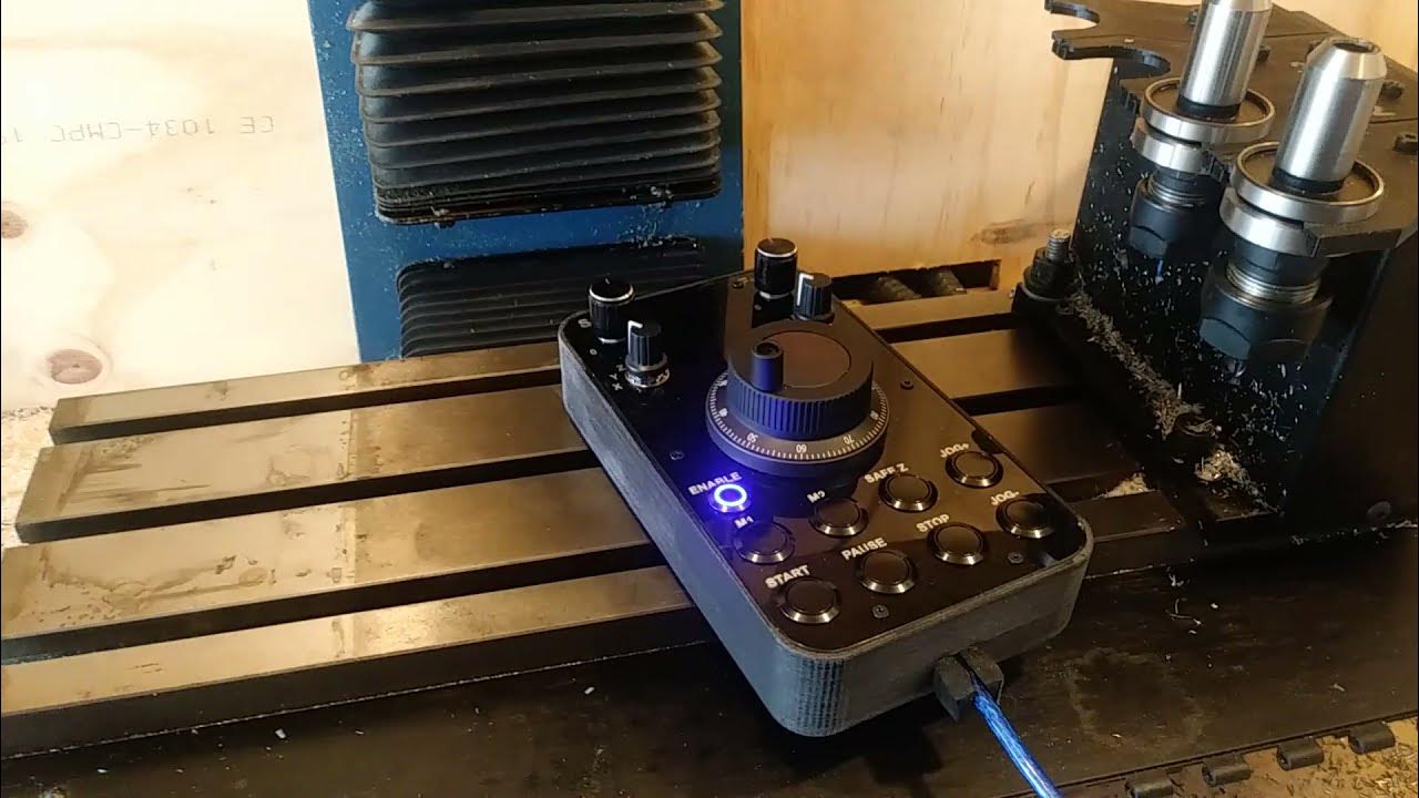 DIY CNC Pendant based on Arduino - YouTube