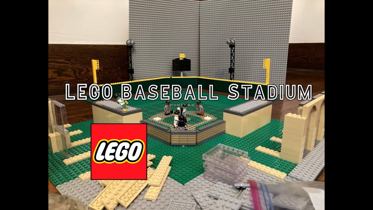 LEGO Baseball Stadium Update - YouTube