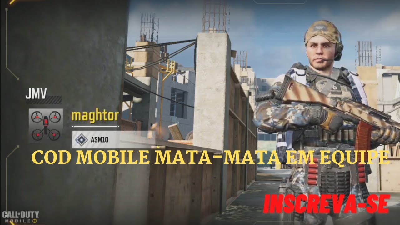 COD MOBILE MATA-MATA EM EQUIPE GAMEPLAY - YouTube