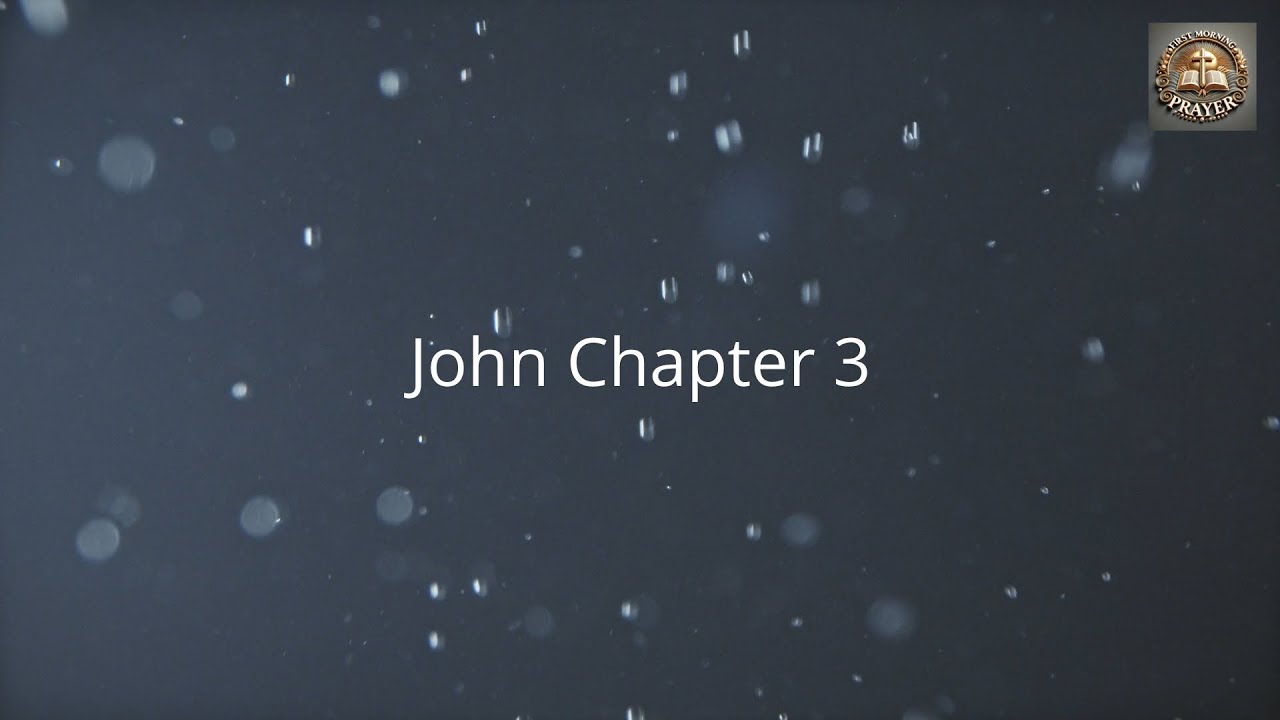 John Chapter 3 - Audio Bible KJV | First Morning Player - YouTube