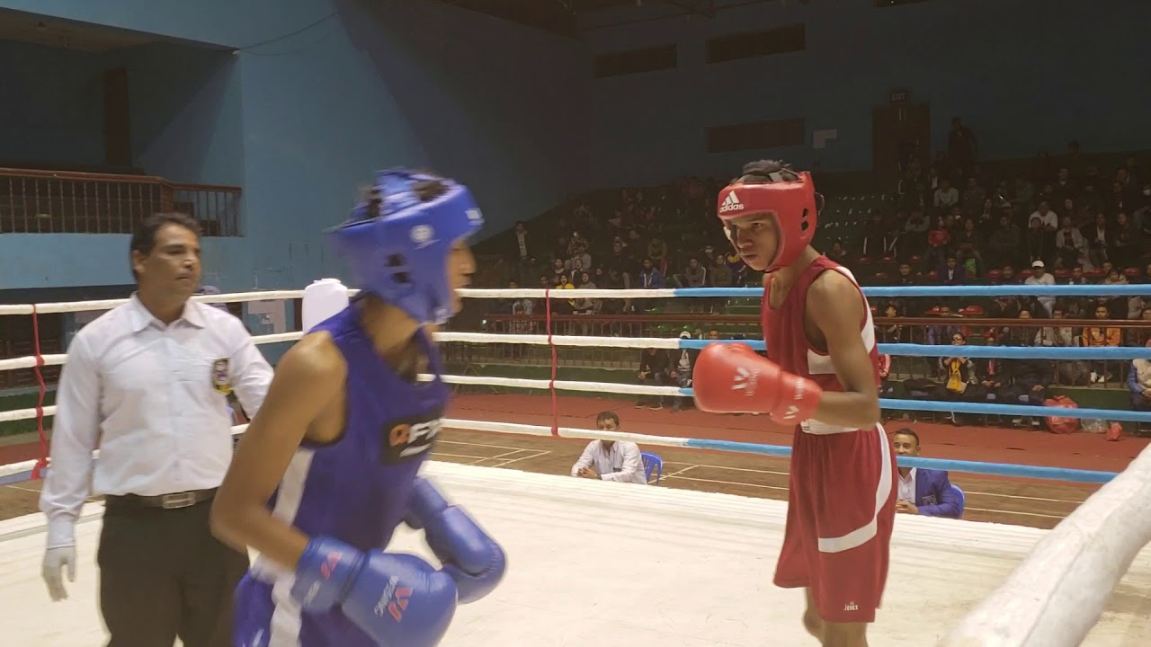 Final Match by Amar Gurung in Novice Boxing Championship Wins a Gold ...